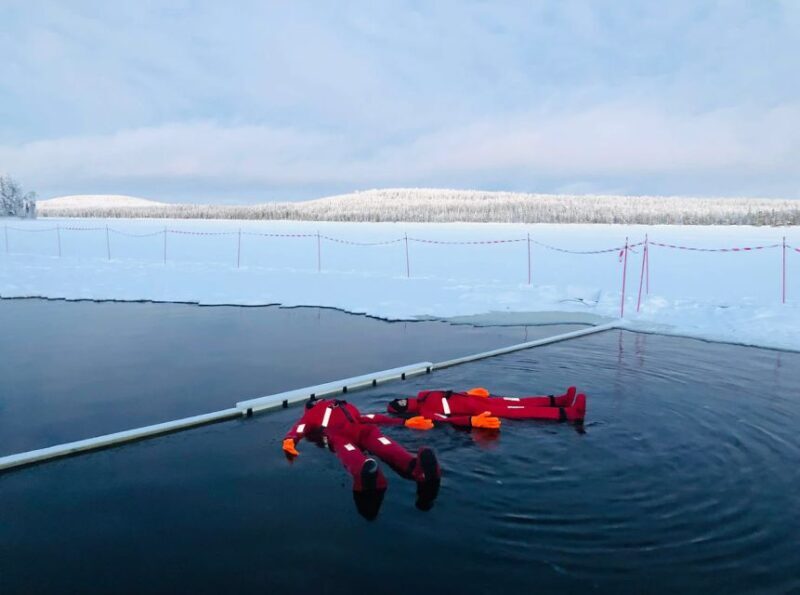 Lapland: Hiking, Ice Fishing, Floating & BBQ Snow Adventure - Ice Fishing: A Classic Lappish Craft