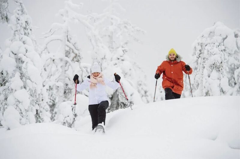 Lapland: Hiking, Ice Fishing, Floating & BBQ Snow Adventure - The Cozy BBQ and Rest