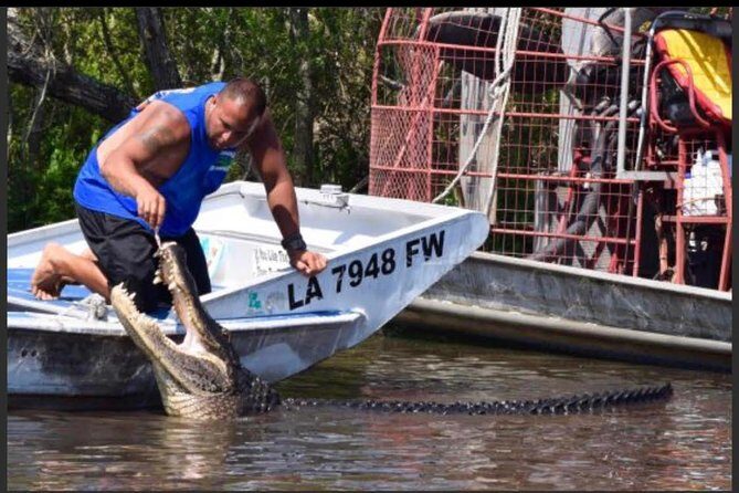 Large Airboat Swamp Tour with Transportation from New Orleans - The Real Experience Based on Reviews