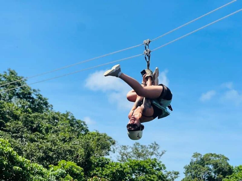 Largest Zipline & Cave Exploration from sigatoka coral coast - Best For