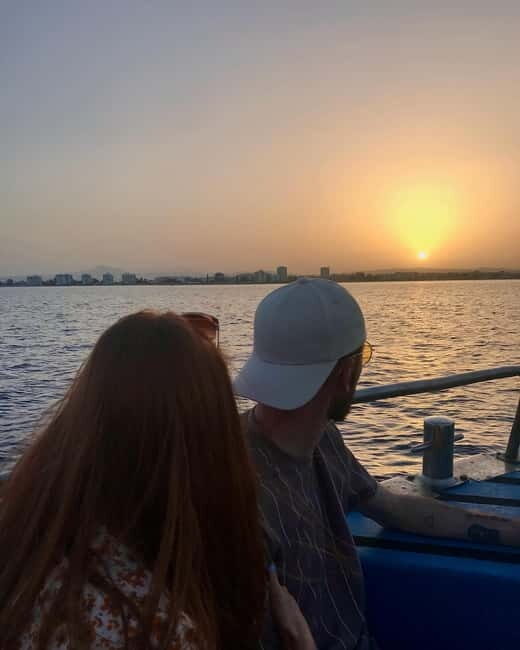 Larnaca: Sunset Cruise  Deep Blue Luxury Yacht - Key Points