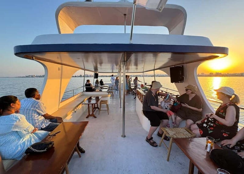 Larnaca: Sunset Cruise with a Glass of Wine - The Sum Up