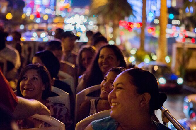 Las Vegas: After Dark Night Tour by Open-top Bus with Free Drink - An In-depth Look at the Las Vegas After Dark Tour