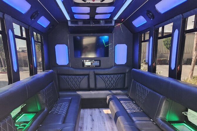 Las Vegas Airport Party Bus Departure - Key Points