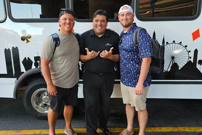 Las Vegas Airport Party Bus Pickup - The Ride to the Strip