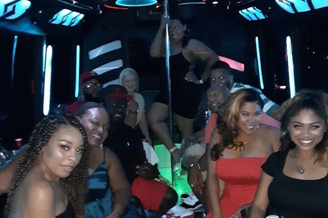 Las Vegas Bar Crawl by Party Bus with Free Drinks - Transportation, Duration, and Group Size