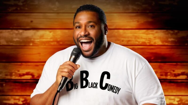Las Vegas: Big Black Comedy Show with Drink - Key Points