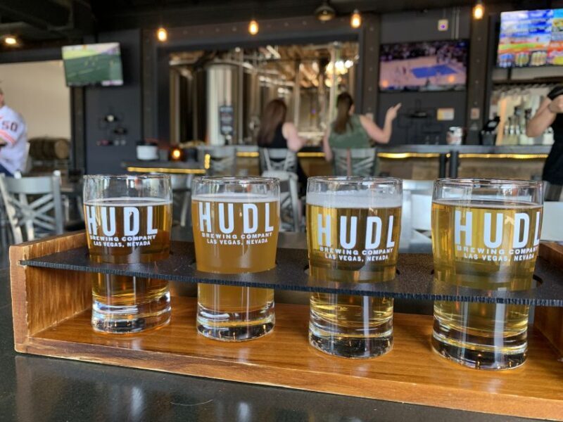 Las Vegas: Brewery Tour by Party Bus with 3 Flights of Beer - The Itinerary: A Focus on Flavor and Fun