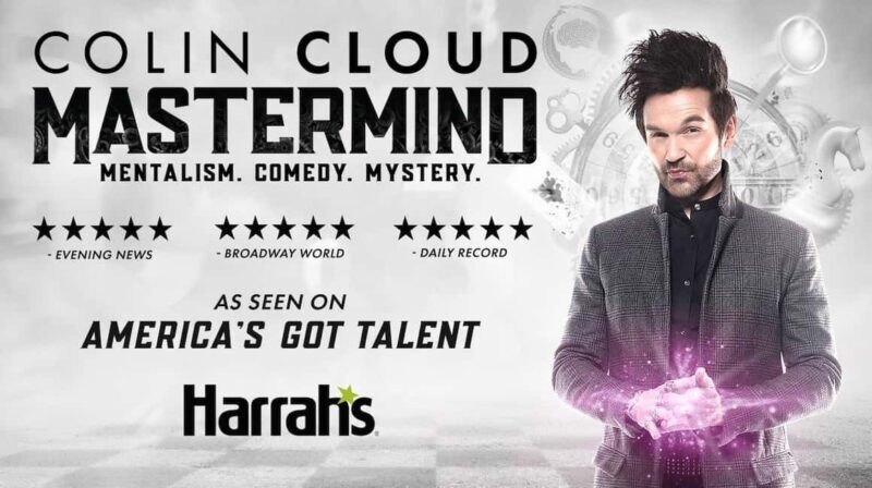 Las Vegas: Colin Cloud Mastermind Magic Show Ticket - The Competition on the Strip