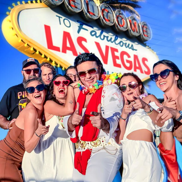Las Vegas: Elvis Wedding with Las Vegas Sign Photos Included - The Atmosphere and Setting