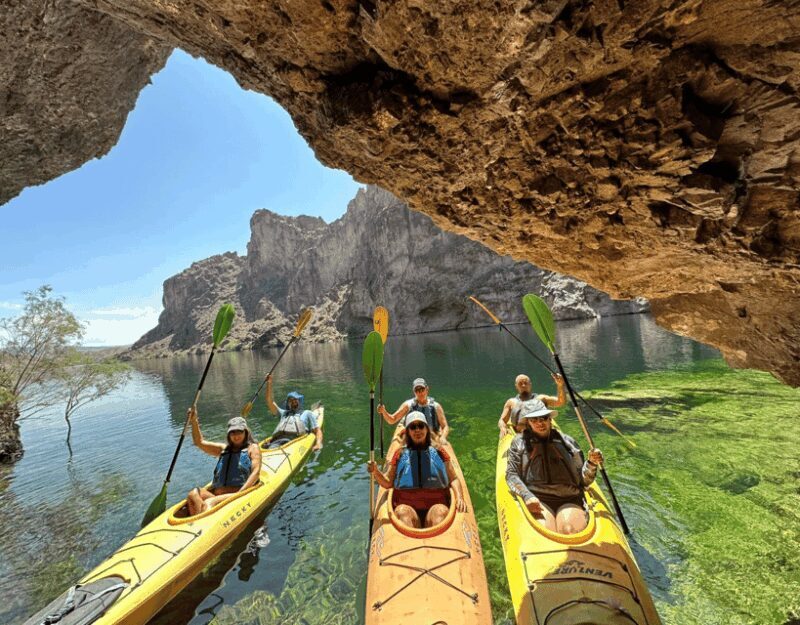 Las Vegas: Emerald Cave Kayak Tour Self- Drive - Key Points