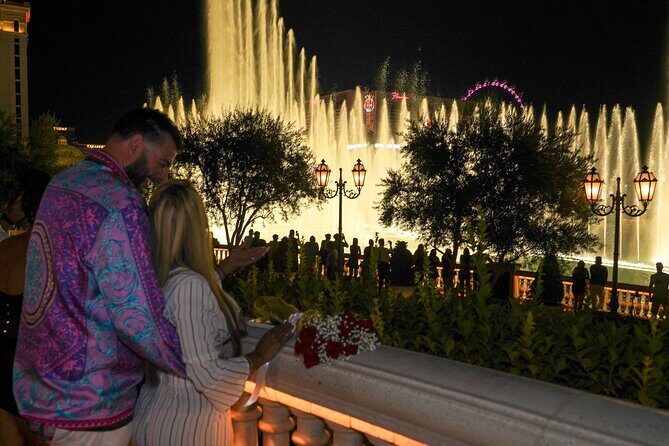 Las Vegas Fountains Photo Shoot - The Authenticity of the Experience