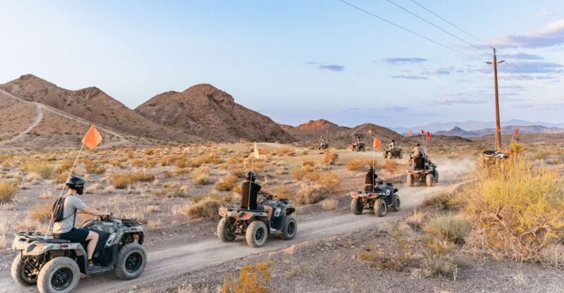 Las Vegas: Guided Las Vegas Desert ATV Tour - The Itinerary in Detail