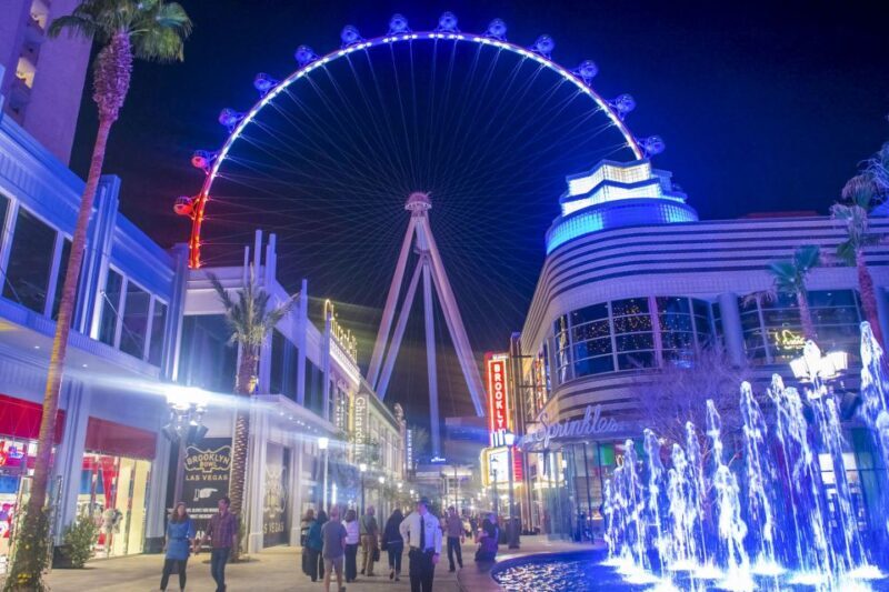 Las Vegas: High Roller Entry Ticket with In-Cabin Open Bar - FAQs