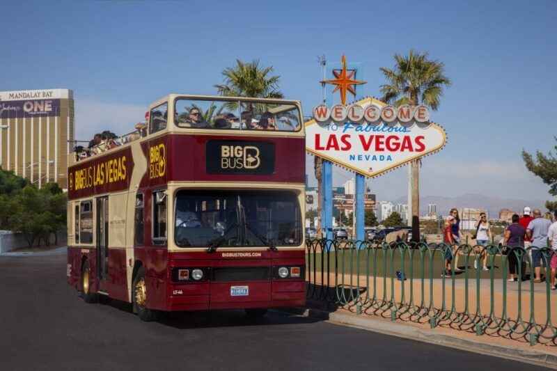 Las Vegas: Hop-on Hop-off Sightseeing Tour by Open-Top Bus - The Route in Detail: What You’ll See and Do