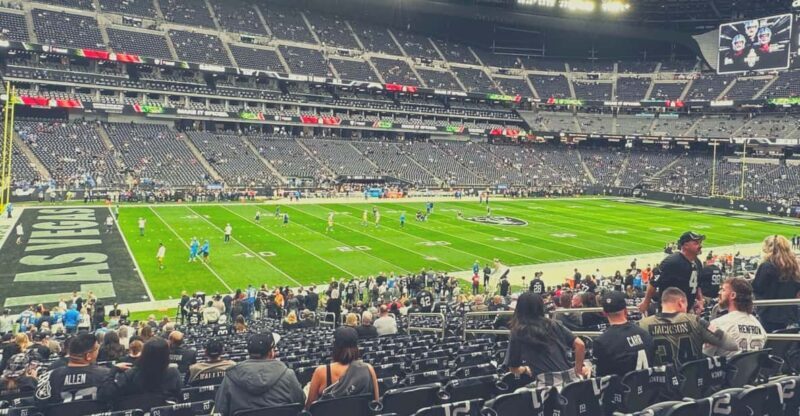 Las Vegas: Las Vegas Raiders Football Game Ticket - Seating Options and Their Benefits