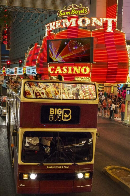 Las Vegas: Neon Museum Experience & Vegas Open-Top Bus Tour - Optional Bay Time at Atomic Golf
