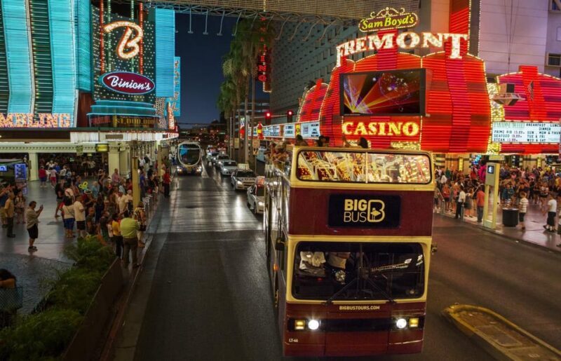 Las Vegas: Neon Museum Experience & Vegas Open-Top Bus Tour - Returning and Continuing Your Night