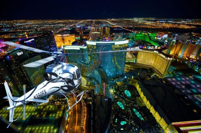 Las Vegas: Nighttime Helicopter Flight over the Strip - Authentic Feedback from Travelers