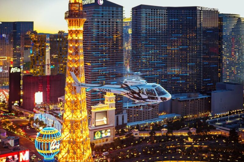 Las Vegas: Nighttime Helicopter Flight over the Strip - Analyzing the Value and Suitability