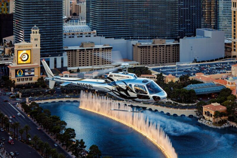 Las Vegas: Nighttime Helicopter Flight over the Strip - Final Words
