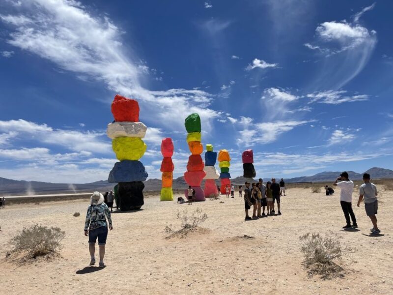 Las Vegas: Private 7 Magic Mountains and Vegas Sign Car Trip - Key Points