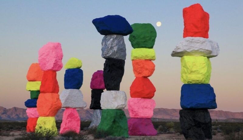 Las Vegas: Private 7 Magic Mountains and Vegas Sign Car Trip - Transportation and Practicalities