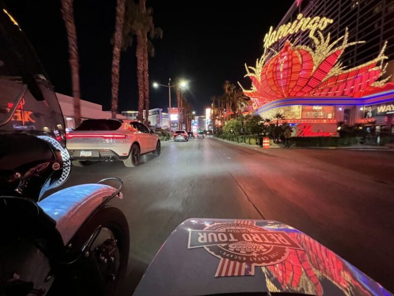 Las Vegas: Sidecar Tour of the Las Vegas Strip by Night - Key Points
