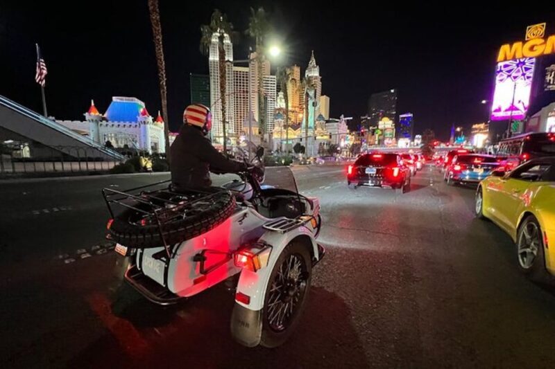 Las Vegas: Sidecar Tour of the Las Vegas Strip by Night - An In-Depth Look at the Las Vegas Night Sidecar Tour