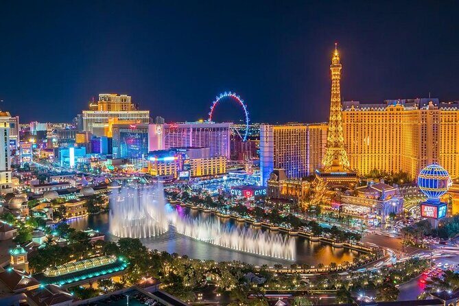 Las Vegas Strip and Downtown Scooter with Souvenir T-shirt & Food Tour - Key Points
