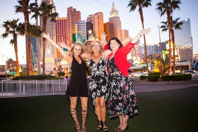 Las Vegas Strip by Super Stretch Limo with Personal Photographer - A Luxurious Way to See the Vegas Lights