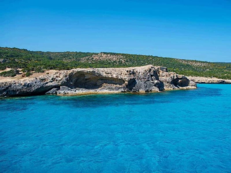 Latchi: Blue Lagoon Mediterranean One Boat Cruise - The Itinerary in Detail