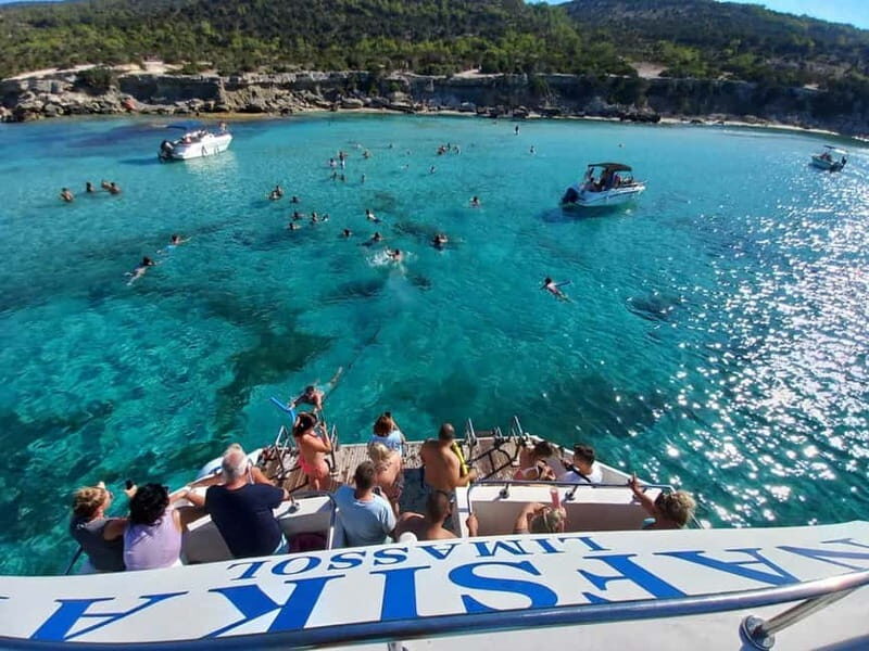 Latchi: Nafsika II Boat Cruise to the Blue Lagoon - The Experience in Practice