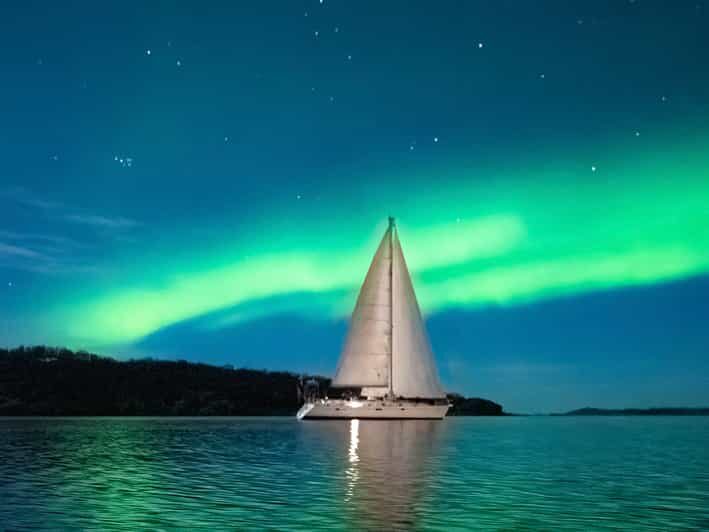 Late night sailing with northern light chase - The Value of the Experience