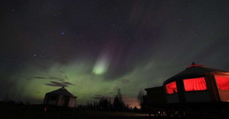 Late Night Yurt Dinner and Northern Lights - Authentic Feedback from Past Travelers