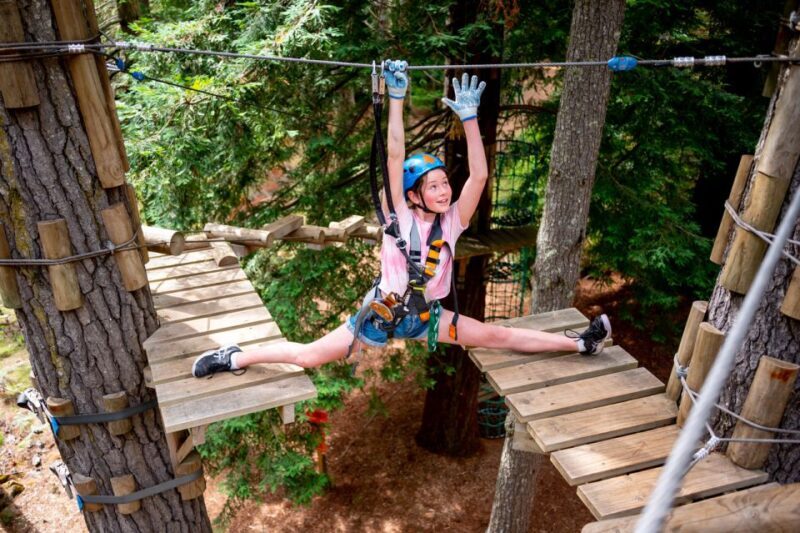 Launceston: Hollybank Tree Ropes Course - Key Points