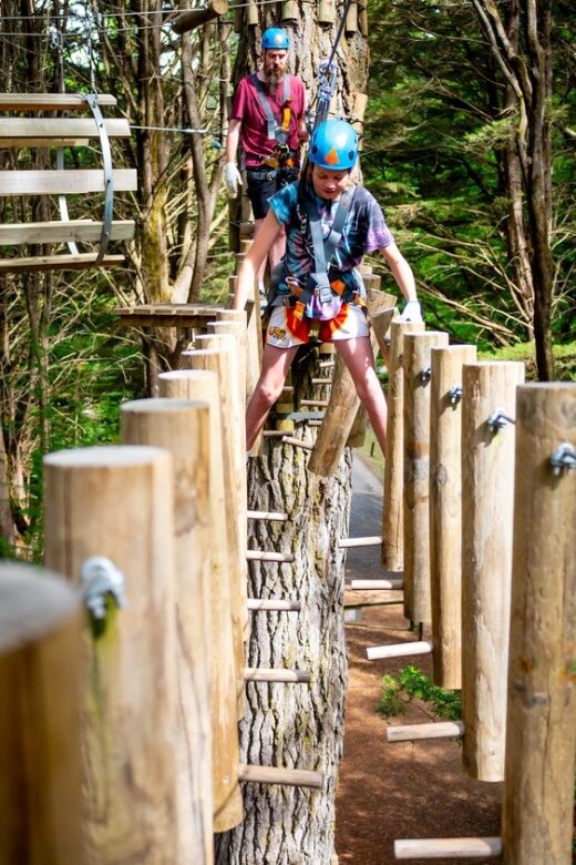 Launceston: Hollybank Tree Ropes Course - What the Hollybank Ropes Course Offers