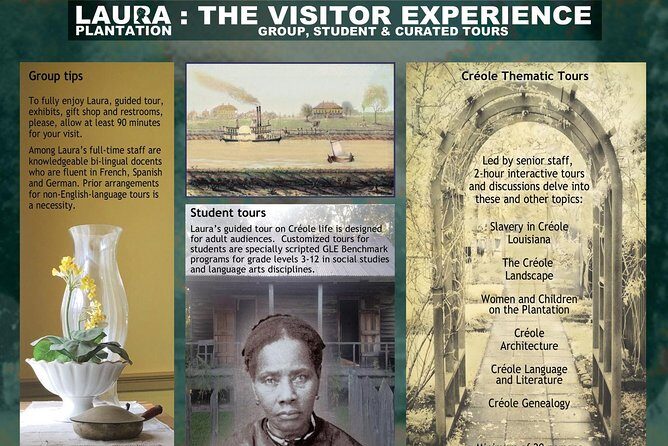 Laura Plantation Tour - Frequently Asked Questions