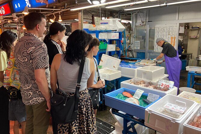 Learn Sushi-grade fish with a licensed guide @Yokohama fishmarket - Key Points