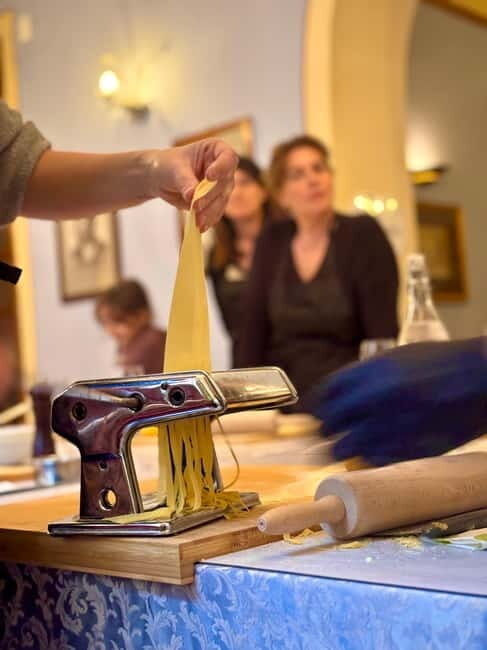 Learn the art of fresh pasta making in the authentic heart of Pisa - The Meal and Wine: A Well-rounded Experience