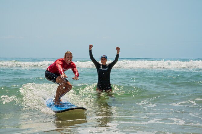 Learn to Surf at Broadbeach on the Gold Coast - Small Group Dynamics and Personal Attention