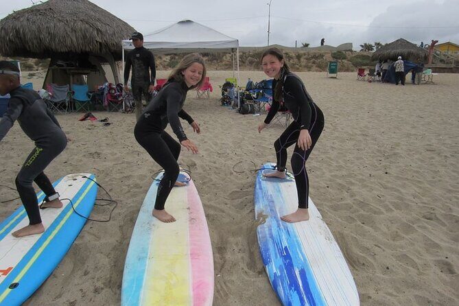 Learn to Surf or Watch Private Lesson for Beginners & Kids - An Authentic Surfing Intro in Ensenada