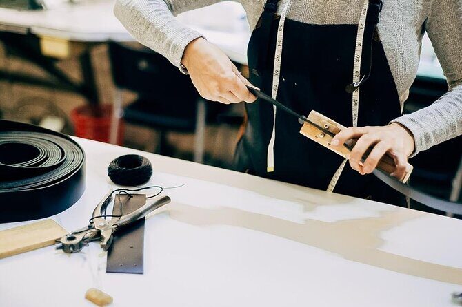 LEATHER GOODS WORKSHOP: Create and design your belt - The Sum Up