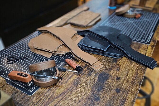Leather Handbag Sip and Stitch at Rob Hall Design Studios - Practical Details for Your Visit