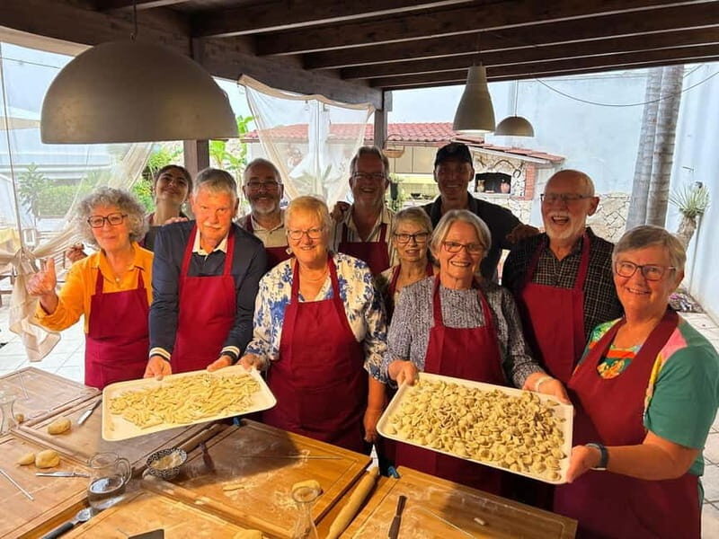 Lecce: Cooking class on fresh pasta in the garden of an old shed - Overview of the Experience