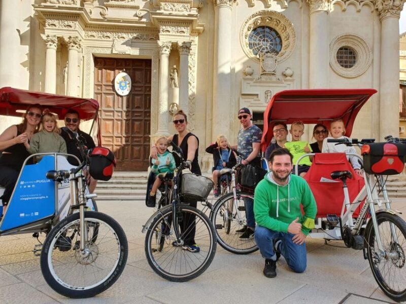 Lecce: Guided Tour & Street Food Tasting by Rickshaw - Key Points
