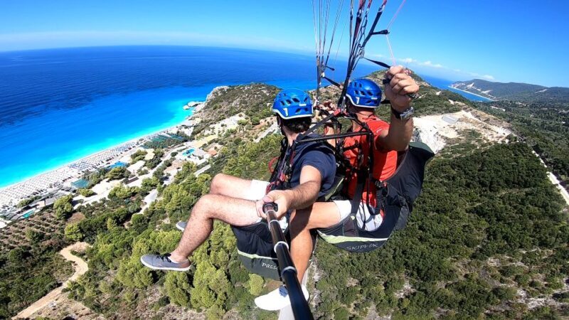 Lefkada paragliding tandem flighs/ Kathisma beach - FAQ