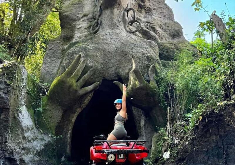 Legong Cave Off-Road: Passing Waterfall & Free Swimming Pool - A Deep Dive into the Adventure