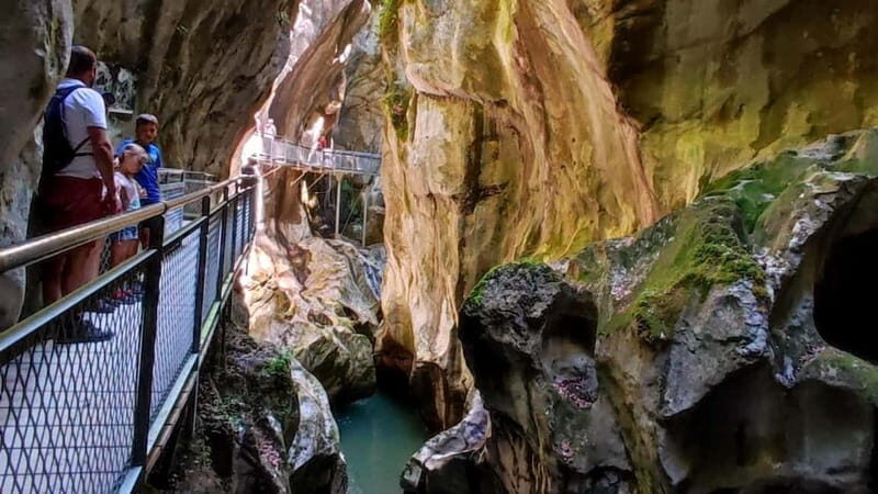 Les Gorges du Pont du Diable and Yvoire with transport - The Charm of Yvoire