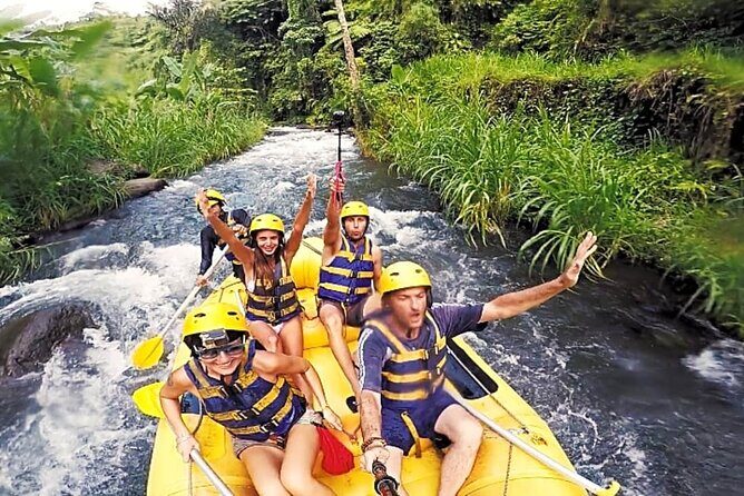 (Less Stairs) Bali Telaga Waja Rafting & Zipline -Lunch, Transfer - Authentic Feedback from Travelers
